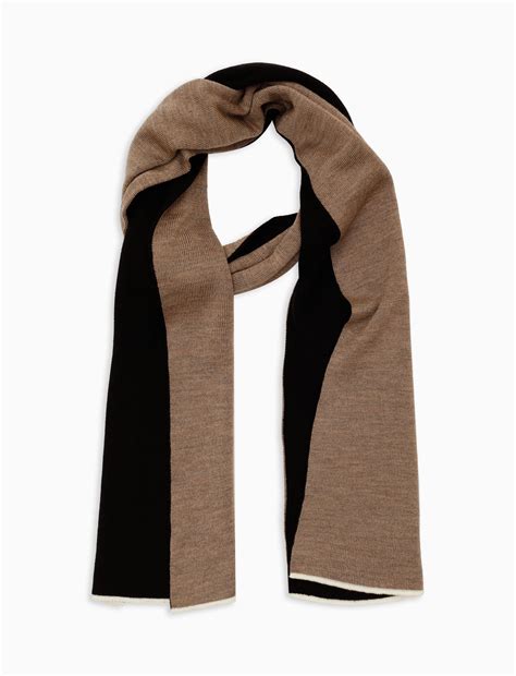 Sciarpa Donna Lana Seta E Cashmere Nero Tinta Unita Gallo
