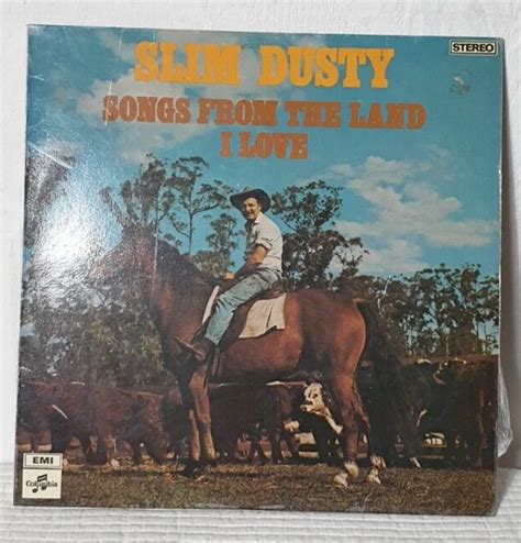 Slim Dusty Songs From The Land I Love Columbia Label Scxo 7987 2400