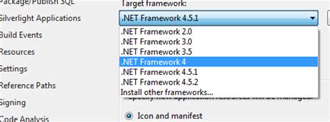 C Unable To Target NET Framework 4 5 In Visual Studio 2013 Stack Overflow