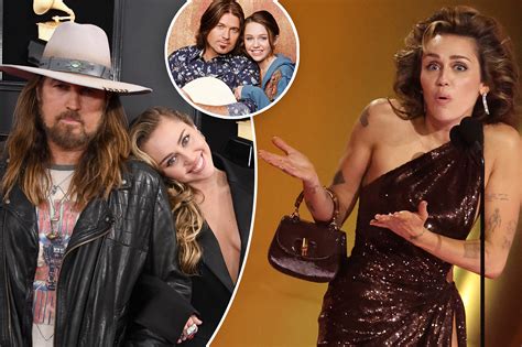 Miley Cyrus Fuels Dad Billy Ray Feud Rumors At Grammys 2024