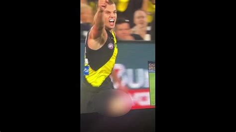 AFL Star Lets It All Hang Out On Debut News Com Au Australias Leading News Site For Latest