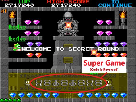 Bubble Bobble Lost Cave Spells Codes Ukvac Uks Video Arcade Collecting