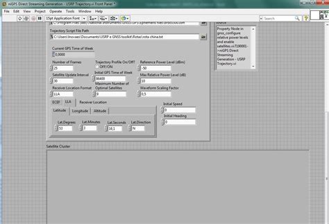 solved nigps toolkit usrp adjust satellite power simulate more than 8 satellites ni community