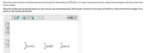 Solved Draw The Lewis Structure Including Resonance