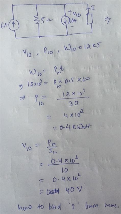 How To Find The Current Value In This Circuit Electrical Engineering Stack Exchange