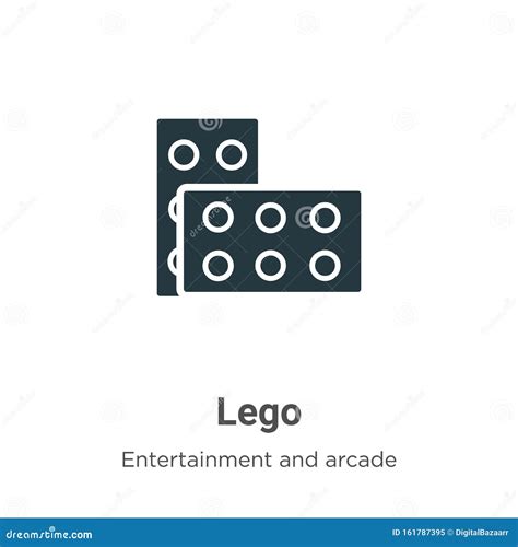 Lego Vector Icon On White Background Flat Vector Lego Icon Symbol Sign From Modern