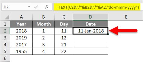 Concatenate Date In Excel How To Concatenate Date In Excel