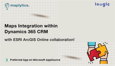 inogic on linkedin maps integration within microsoft dynamics 365 crm