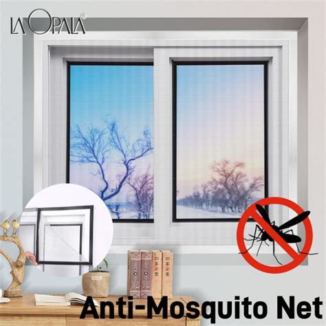 Laopala Household Simple Detachable Window Screen Net Diy Removable Anti Mosquito Window Net