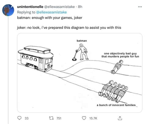 Batman Trolly Problem R Thegoodplace