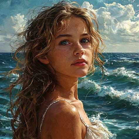 «Сгенерировать картинку девушки на … — картинка создана в Шедевруме