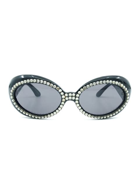 Oversized Rhinestone Sunglasses