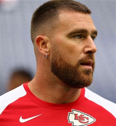 Kelce Haircut Travis Kelce Beard Fade Kelce Buzz Cut Kelce 87
