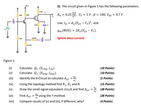 Solved I Have This Circuit That I Need To Solve Values For Chegg