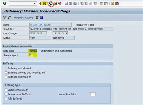 Spro Node For Customizing Table Sapcodes
