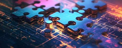 Digital Representation Of Api Integration Concept Premium Ai
