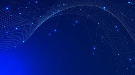 Premium Vector Abstract Molecular Structure With Connecting Dots And Lines And Wave Flow