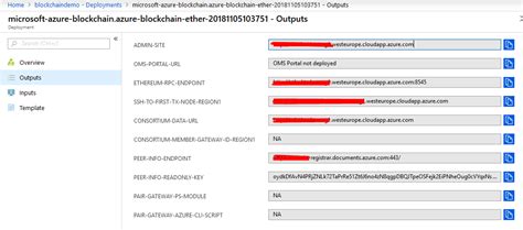 Using Smart Contracts On An Azure Ethereum Blockchain To Net