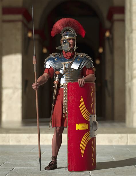 Artstation Roman Legionary For Genesis 9