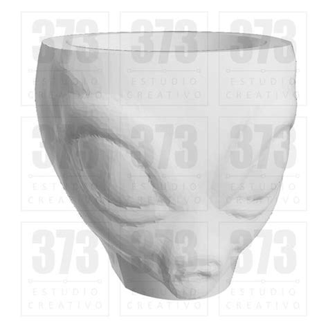 👽 Molde Maceta Alien・archivo Stl Para Impresión 3d・cults