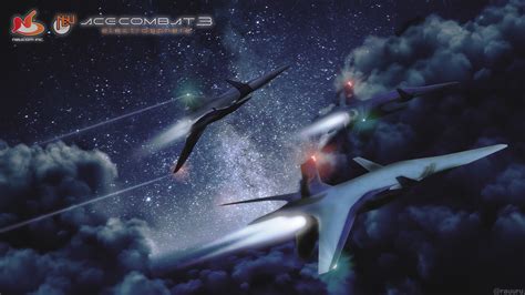 Neu Flight At Night Ace Combat 3 Electrosphere By Rauurukun On Deviantart