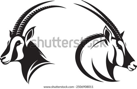 Oryx Face Silhouette Over 239 Royalty Free Licensable Stock Illustrations And Drawings Shutterstock