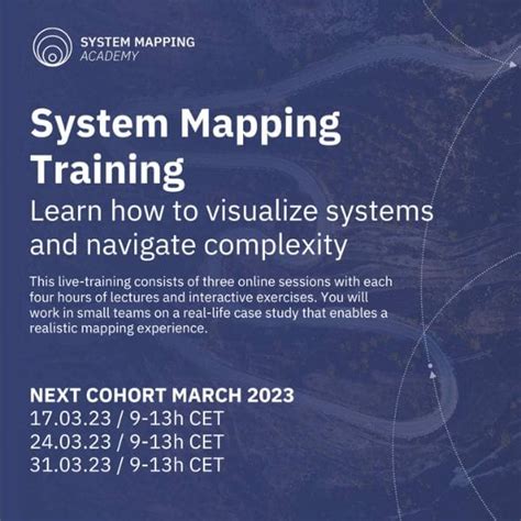 System Mapping Training Registration System Dynamics Society