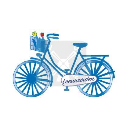 Magneet Fiets Leeuwarden Van Der Meulen Souvenirs En Kaarten