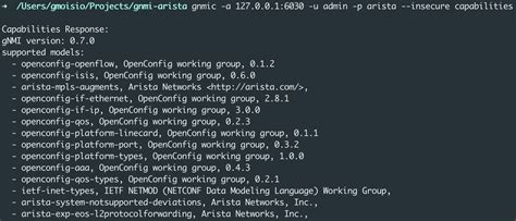 Arista Ceos Lab Et Gnmi Grpc Gilbert MoÏsio