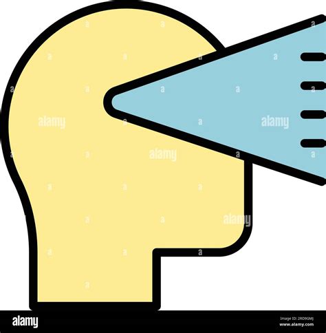 Visual Perception Icon Outline Vector Sensory Process Brain System