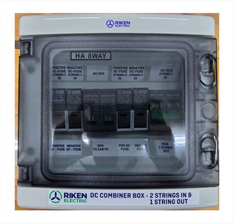 2 String Dc Pv Input Combiner Box 1 Dc Output Solar Equipment