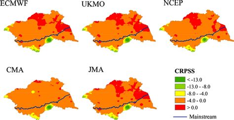 Spatial Distributions Of Pqpf Crpsss In The Hb Download Scientific Diagram