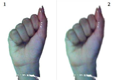 The Image Before And After A Gaussian Filtering Download Scientific Diagram