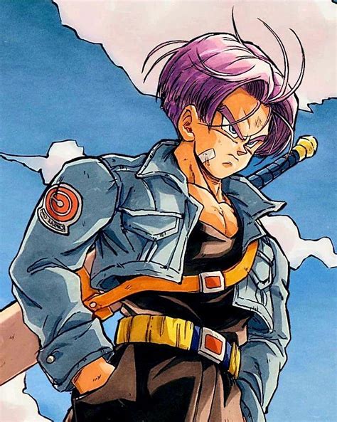 Trunks Dragon Ball Shirtless At Raymond Falgoust Blog