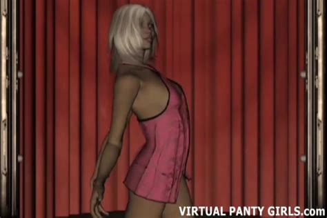 3d Anime Stripper In Tight Pink Panties Cnn Amador