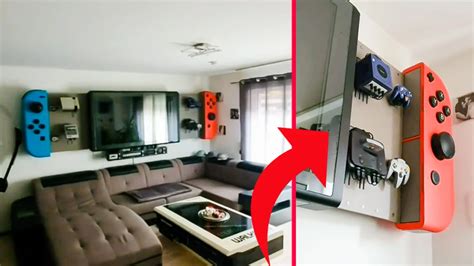 Viral βίντεο Δείτε το γιγαντιαίο Switch που γίνεται τηλεόραση και gaming setup Unboxholics com