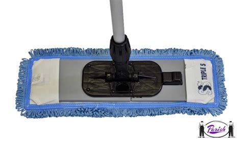 Microfiber Flat Mop Heads Pocket Style 18 Inch Parish Supply