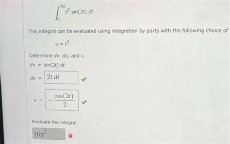 Solved First Make A Substitution And Then Use Integration By Chegg