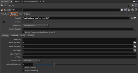 explaining houdini volumes rendered by octane octane cloud rendering