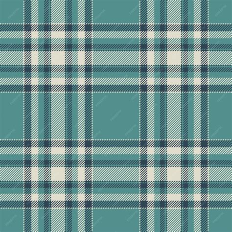 Premium Vector Plaid Seamless Pattern In Green Check Fabric Texture