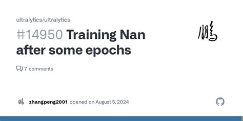 training nan after some epochs · issue 14950 · ultralytics ultralytics