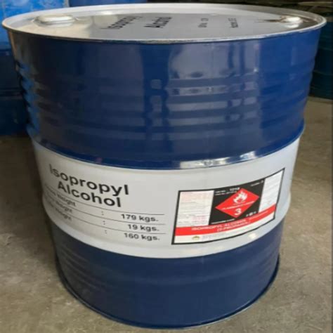 99 Isopropyl Alcohol Ipa 160 Kg Drum At ₹ 107kg In Kolkata Id