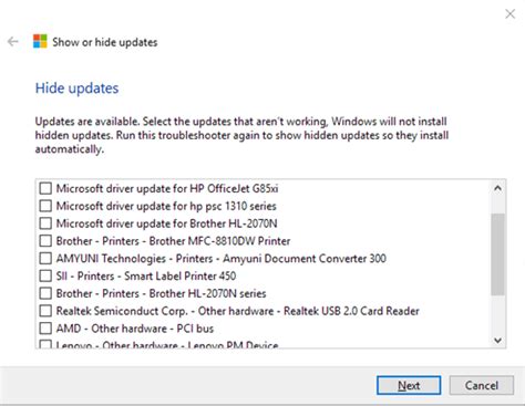 Windows 10 Does Not Show Or Install Optional Updates Mcb Systems