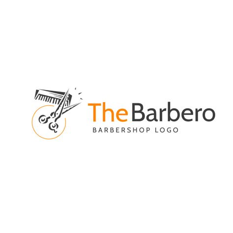Modern Barber Shop Logo Template Postermywall