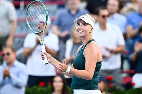 Clara Tauson Advances To Montreal Semi Finals After Defeating Madison Keys Au