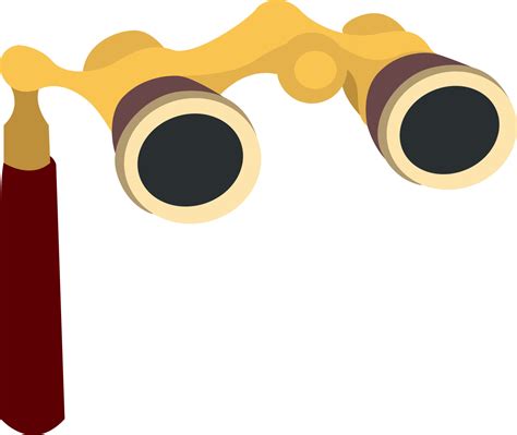 Opera Glasses Illustration Vector On White Background 13778705 Vector Art At Vecteezy