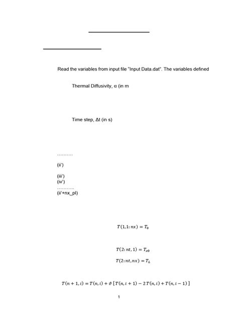 Cfd Exercise Algorithm Pdf Computational Fluid Dynamics Mathematics