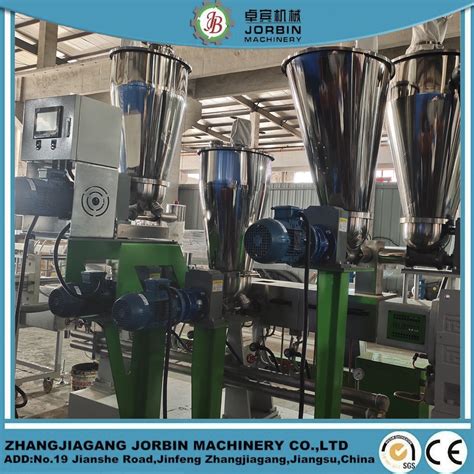 Caco3 Filler Masterbatch Machine With Twin Screw Extruder Line