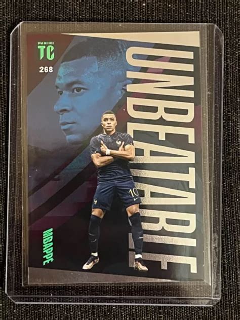 Card Panini Top Class 2024 Kylian Mbappe France Psg Unbeatable 268 Toploader Eur 499