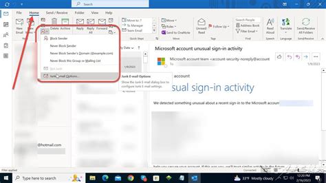 How To Minimize Spam In Microsoft Outlook 2019 Business Solutions Higher Profits Improved ROI